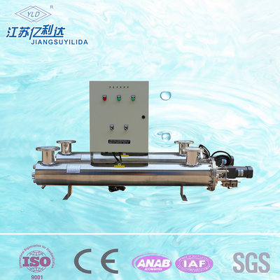 Ultra Violet Water Purification and Sterilization Systems with Pneumatic Cleaning System