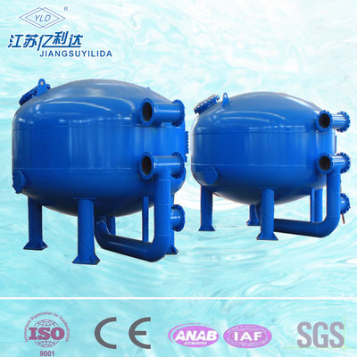 Air Conditioning Chilled Water Sand Filter Tank For Water Treatment