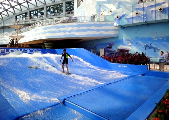Excienting Water Park Flowrider Surf Machine Outdoor Water Play Equipment