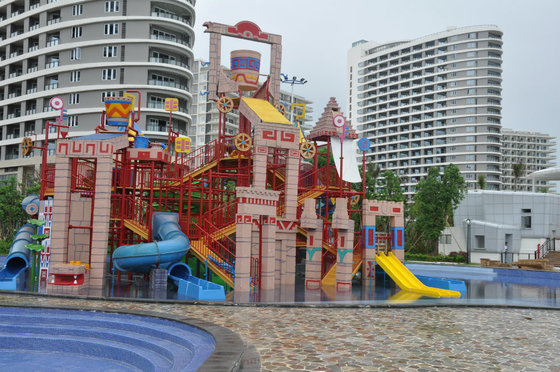 Family Leisure Commercial Playground Equipment 600 Square Meters