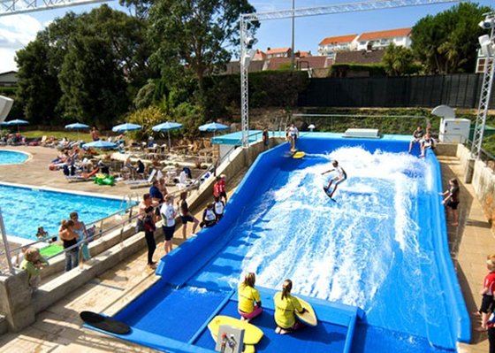 Excienting Water Park Adult Water Slide Flowrider Surf Machine Outdoor