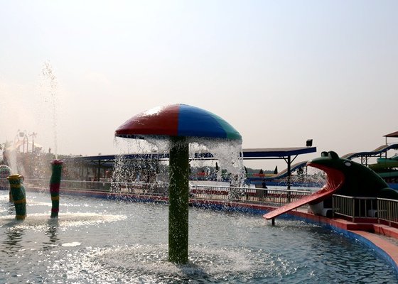 Fiberglass Spray Park Equipment Water Spray Toys Mushroom Spray Custom