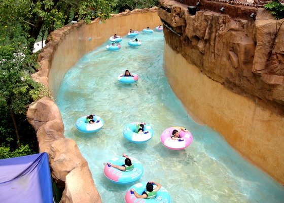 Leisure Big River Water Park , Lazy River Water Park Equipment Custom Made