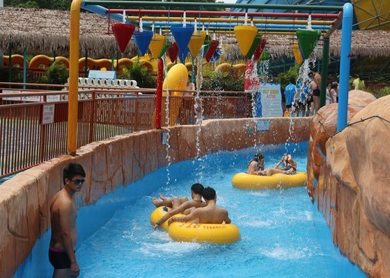 Funny Outdoor Lazy River Water Park , Water Flood , Water Park Game
