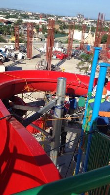 Children Fiberglass Water Slide Water Park Equipment ISO 9001 Certification