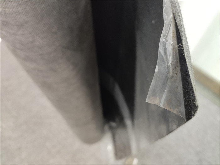 Clean Self Sealing Roof Underlayment , Peelable Film Black Felt Underlayment
