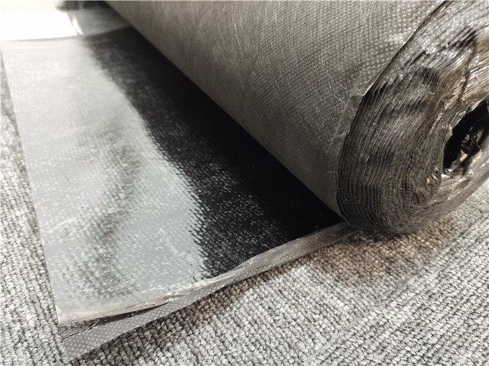 Black Self Adhering Polymer Modified Bitumen Roofing Underlayment 40 Mil Thickness