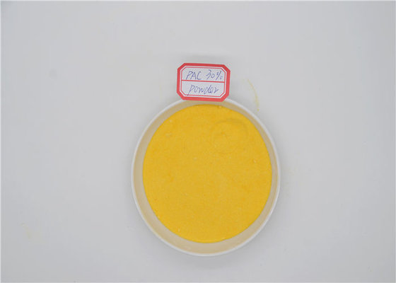 Polyaluminium Chloride Cas / PAC Water Treatment White Or Yellow Powder