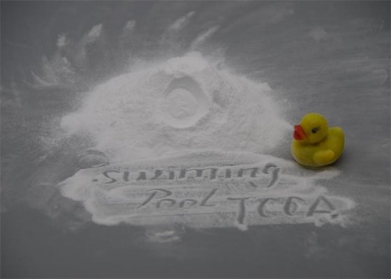 Pure White Colored Chlorine TCCA Powder 90% Min For Water Treatment