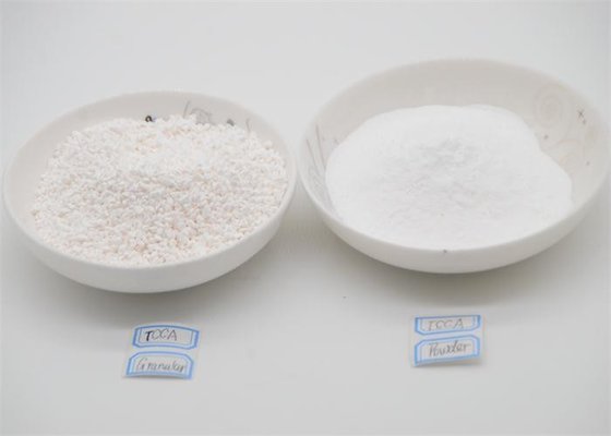 Polvo del polvo/TCCA del cloro de Mike para las sustancias químicas del tratamiento de la piscina