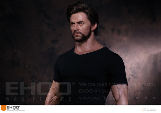 wolverine  Life Size Wax Figure Celebrities Silicone Material