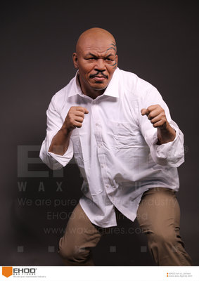 Statua umana della replica di stile della celebrità delle action figure della resina a grandezza naturale occidentale di Mike Tyson