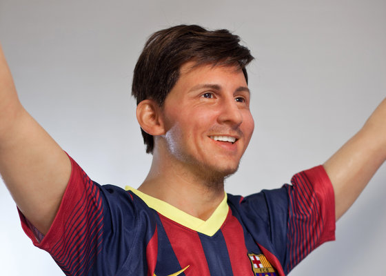 Wachsfigur-/Berühmtenwachsfiguren Kundenbezogenheits-Silikon Messi