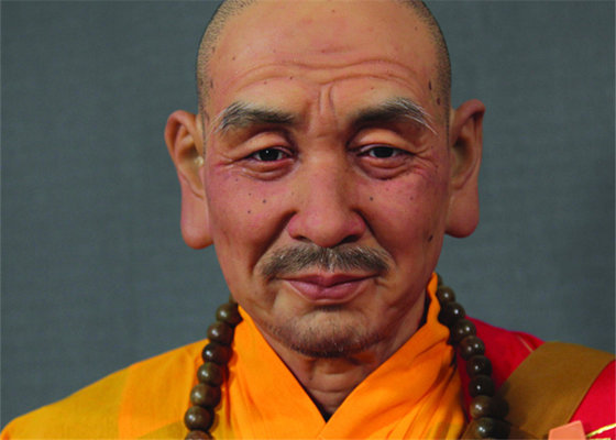 Customized Buddha Silicone Action Figures  /  Life Size Wax Statue