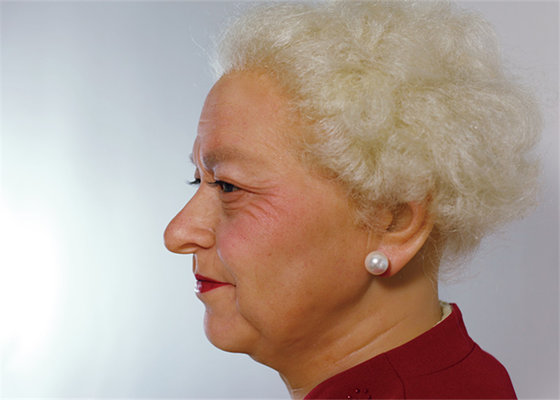 Figure di cera realistiche della regina Gran-Bretagna, figura di cera su ordinazione a grandezza naturale