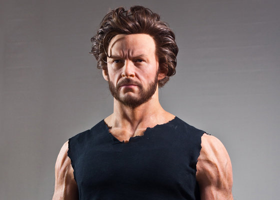 Figure di cera simulate delle celebrità della decorazione della figura di Hugh Jackman Acyion