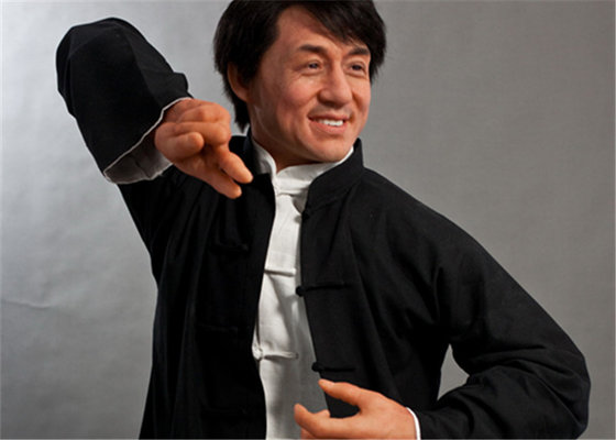 Customization Silicone And Resin Museum Wax Figures Jackie  Wax Figure