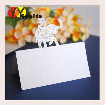 Elephant Party Table Place Cards for wedding , wedding seating cards