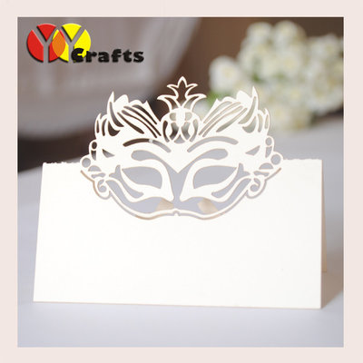 Indian Style Wedding Table Place Cards handmade , laser cut wedding seat card holder
