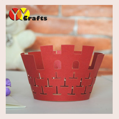 Wedding decoration Laser Cut Cupcake Wrappers custom great wall