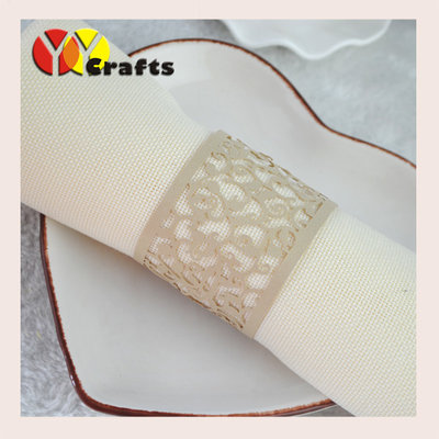 Flower branch Wedding Napkin Rings various color 18X5 cm table accessories