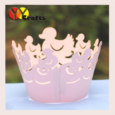 Duck Laser Cut Cupcake Wrappers cake decorations for kids birthday