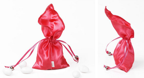 Hot Foil Stamping  Wedding Candy Bags White Color Pearl Paper 250G