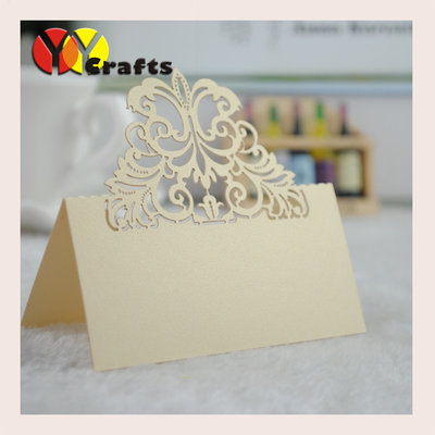 Wedding Elegant Place Card Holders Laser Cut For Table Decoration