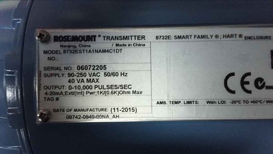 Emerson Rosemount 3051CD3A02A1BH2B7I1M5Q4 Pressure transmitter