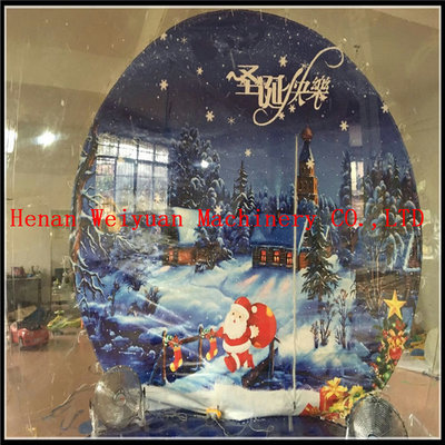 China 3.5M diamater snow globe inflatable inflatable christmas snowman supplier