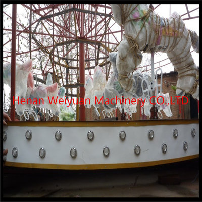 china cheap amus park rides children's carousel horse for sale supplier