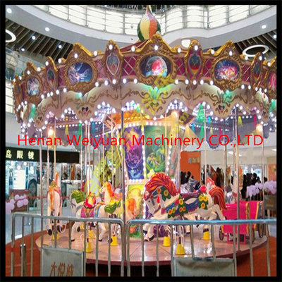 Super fun amusement park ride carousel horse carousel ride equipment supplier