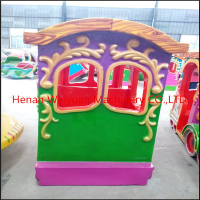 Park sightseeing electric trackless train elephant Low price for sale supplier