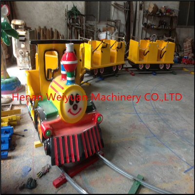 New amusement children games mini thomas train with track supplier