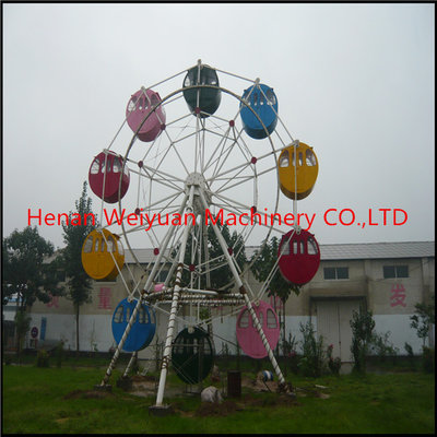 10 cabins kids mini amusement rides ferris wheel supplier