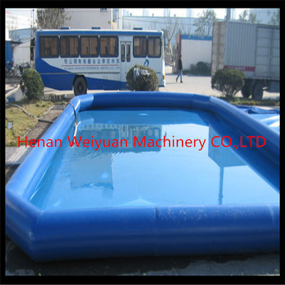 Certificated kids&amp;adults inflatable swimming pool,large above ground inflatable pool supplier