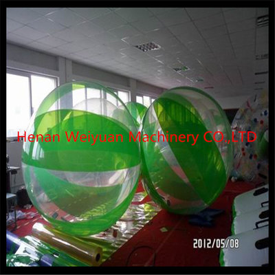 CE certificate durable  2M  TPU0.8 Colorful Water Walking Ball  with German zip use in shopping mall supplier