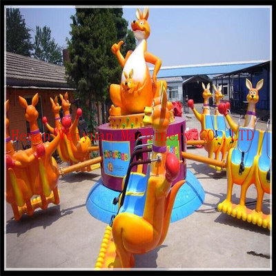 interesting amusement park rides happy jumping kangaroo for sale supplier