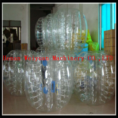 TPU Transparent Bumper ball size 1.25m/1.55m/1.8m supplier