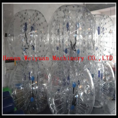 TPU Transparent Bumper ball size 1.25m/1.55m/1.8m supplier