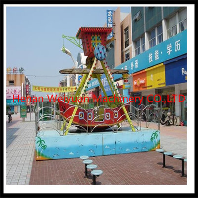 Top Manufacturer Amusement Rides Mini Pirate Ship/Viking Ship 12 Seats Electric Kiddie Rides Pirate Boat For Sale supplier