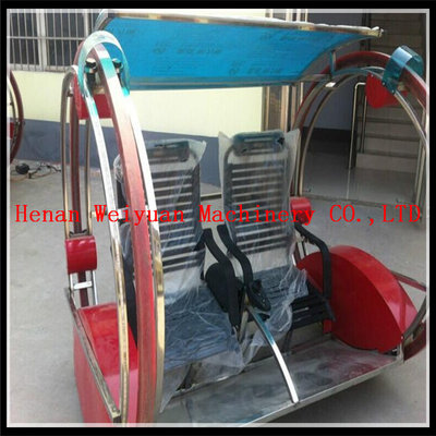 Interesting public games for child and adults fun electric control happy car supplier