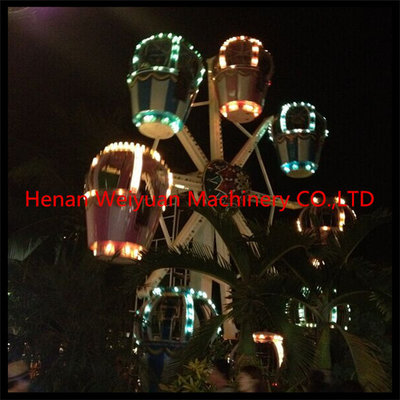 8 cabins  New fire balloon 32 seats mini ferris wheel for sale supplier