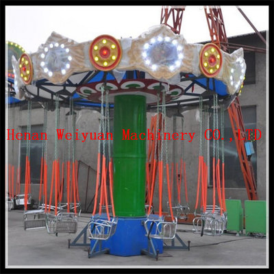 Made in China good quality lifting and dropping swing outdoor amusement ride 36 seats luxurious flying chair supplier