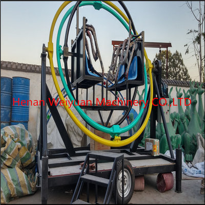 newest gyroscope at low price/ rotating human gyroscope with trailer/outdoor human gyroscope for sale supplier