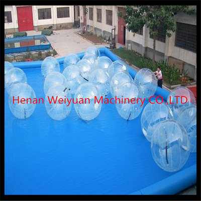 tpu transparent inflatable big water ball 2.5M diameter cheapest sale in China supplier