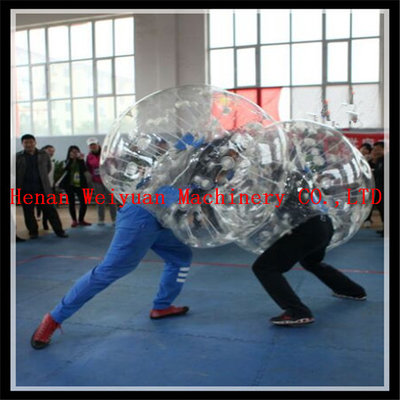 High quality football games RED and BLUE inflatable human bubble balls bumper balls/soccer bubbles supplier