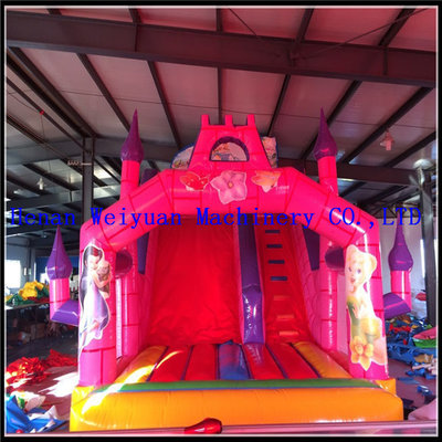 10% disaccount High safety car inflatable slide,commercial inflatable water slides PVC 0.6 supplier