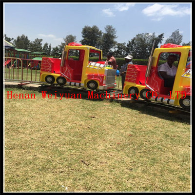 new desighed 4 cabins 16 seats  big truck shape amusement outdoor equipment kids electric train supplier