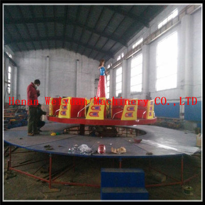 Popular Colorful  Kids Amusement Park Games Equipment Ballerina Rides  Fiberglass 24seats Kiddie Hully Gully supplier
